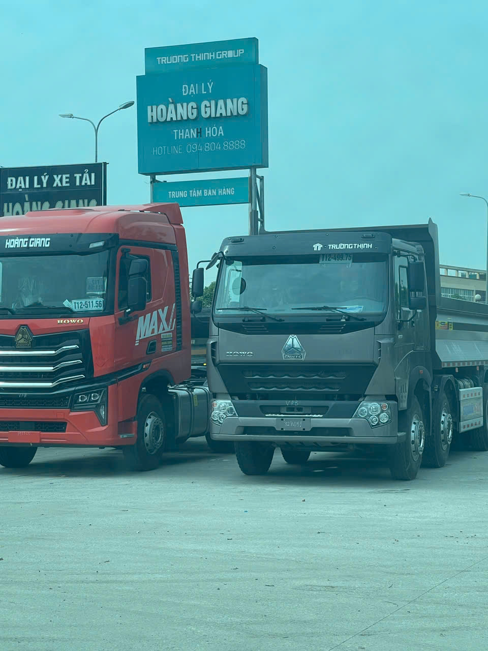Xe đầu kéo Howo Max 440HP - Ô Tô Hoàng Giang